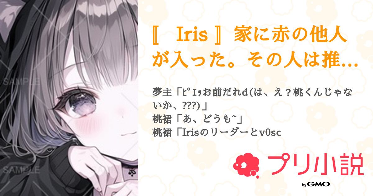 Iris 〛家に赤の他人が入った。その人は推しだった。なんで？ - 全1話 【連載中】（‪ꔛ‬‪爱丽丝 茲亜 -ありす ここあ-ꔛ‬さんの夢小説） | 無料スマホ夢小説ならプリ小説 byGMO